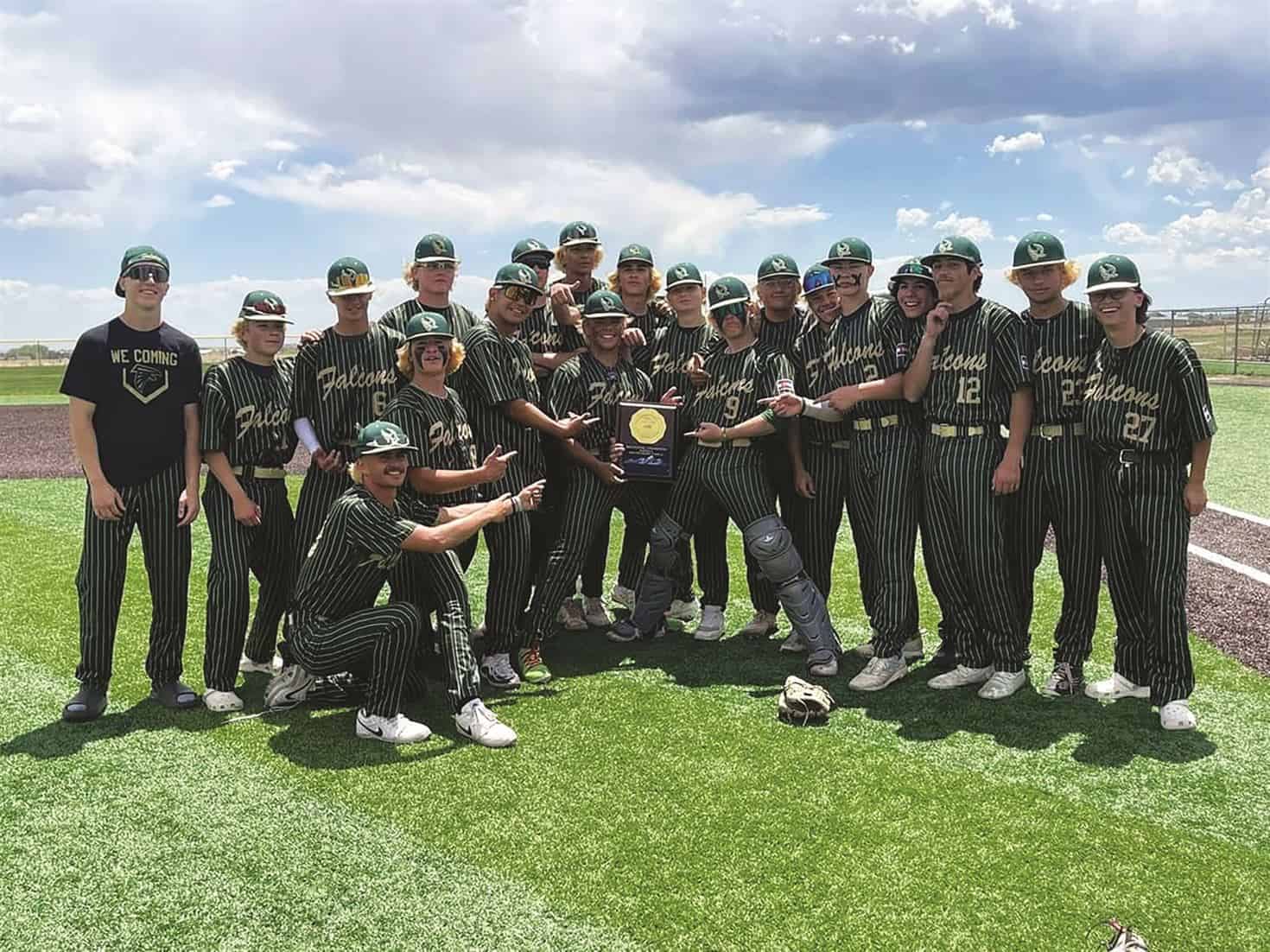 Falcon High baseball No. 3 in state - The New Falcon Herald
